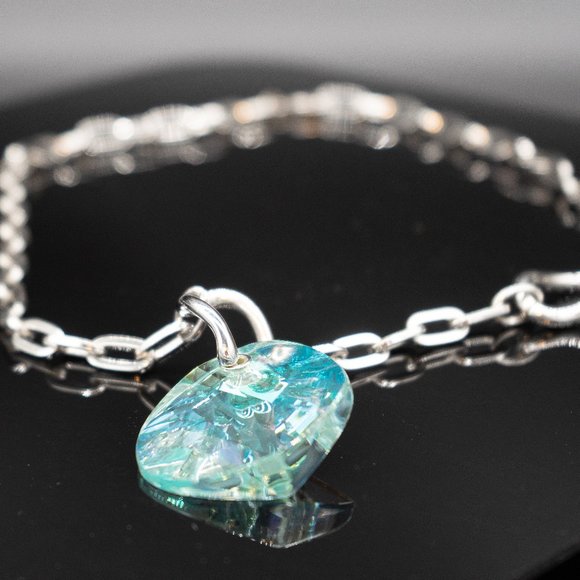 Swarovski | Jewelry | Swarovski Hyacinth Crystal Pendant Necklace ...